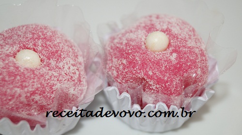 Brigadeiro de morango - Receita de Vovó