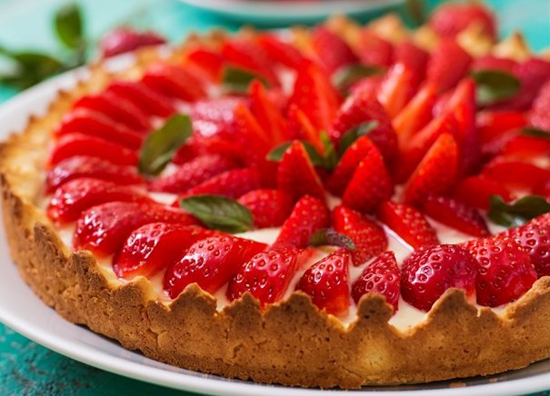 Torta de morango - Receita de Vovó