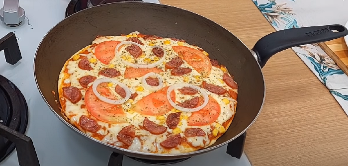 Pizza de tapioca - Receita de Vovó