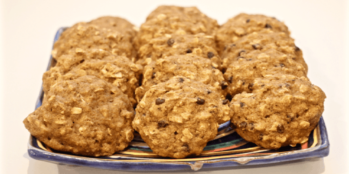 Biscoito de banana e aveia - Receita de Vovó