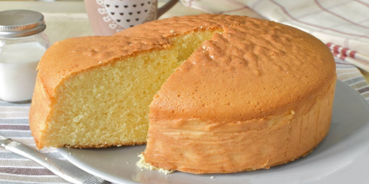 Bolo simples feito a mão - Receita de Vovó