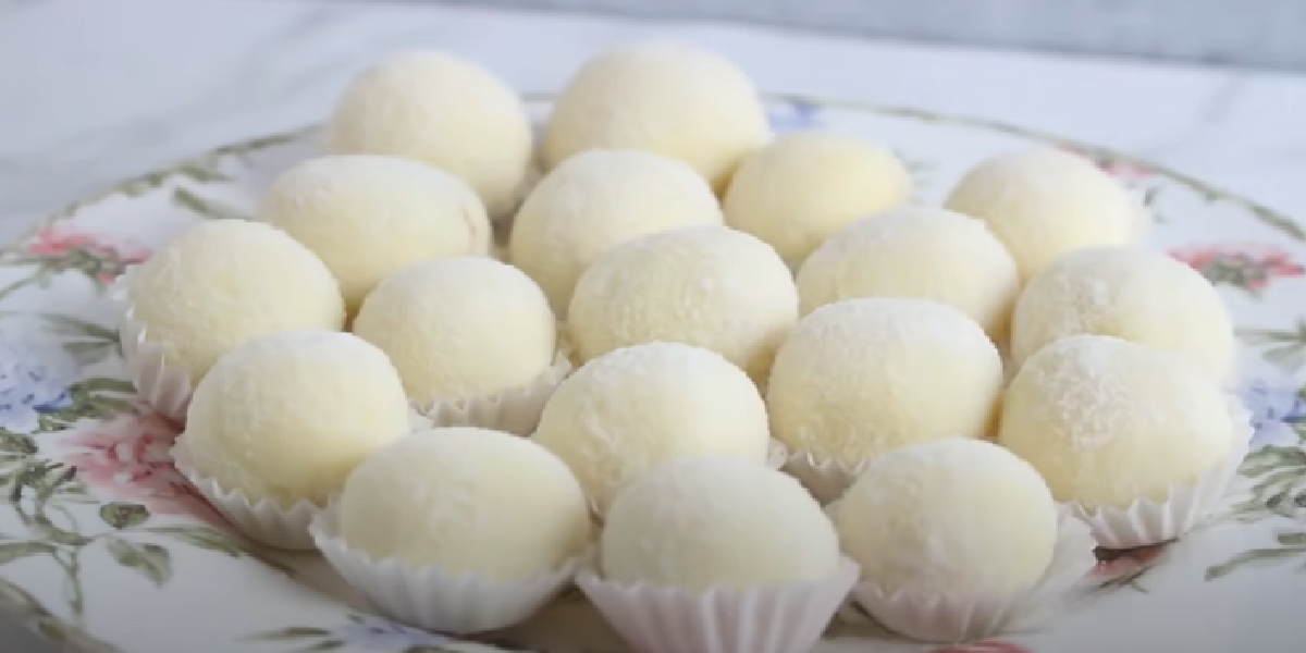 Receita de Docinho de leite Ninho sem fogão - Receita de Vovó
